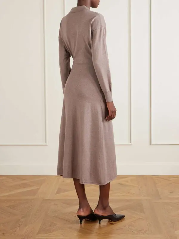 Altuzarra Ellington Draped Jersey Maxi Dress