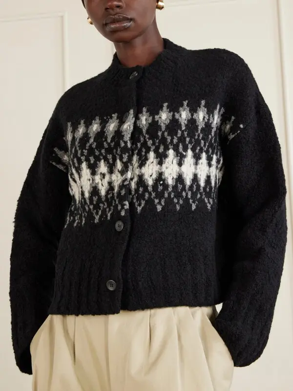 Altuzarra Haven Knitted Wool Cardigan