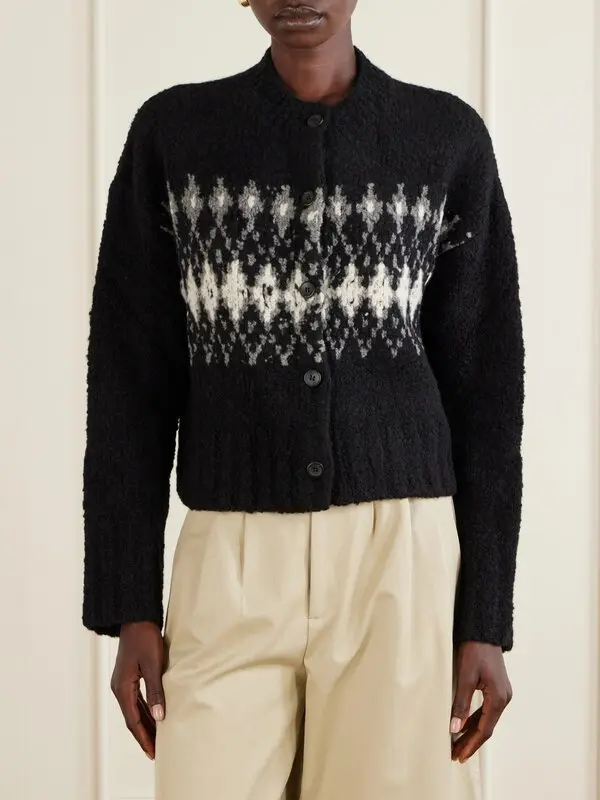 Altuzarra Haven Knitted Wool Cardigan