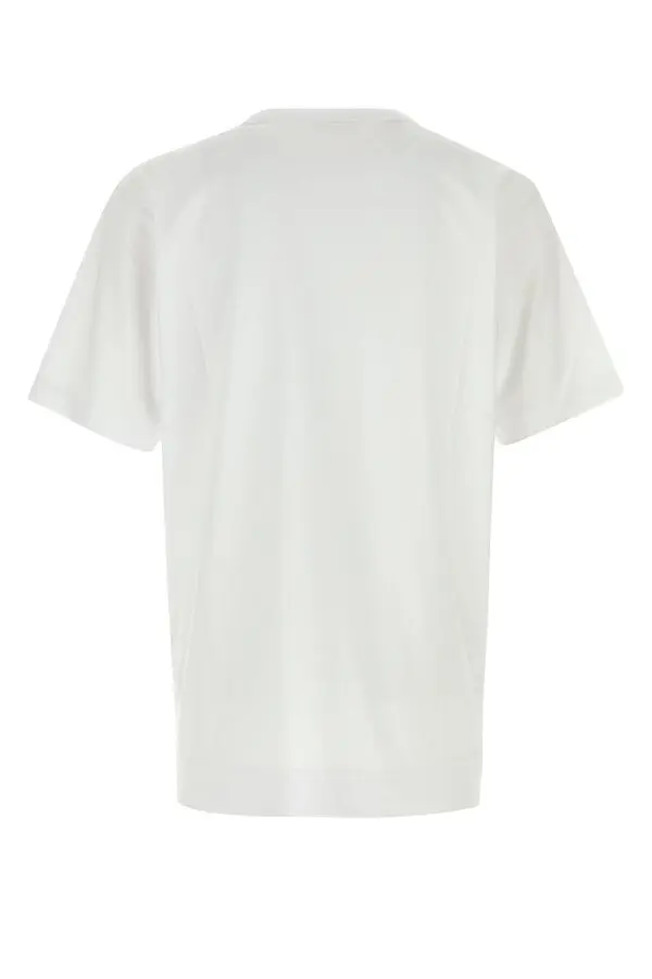 Dries Van Noten Cotton Oversize Heer T-shirt - White