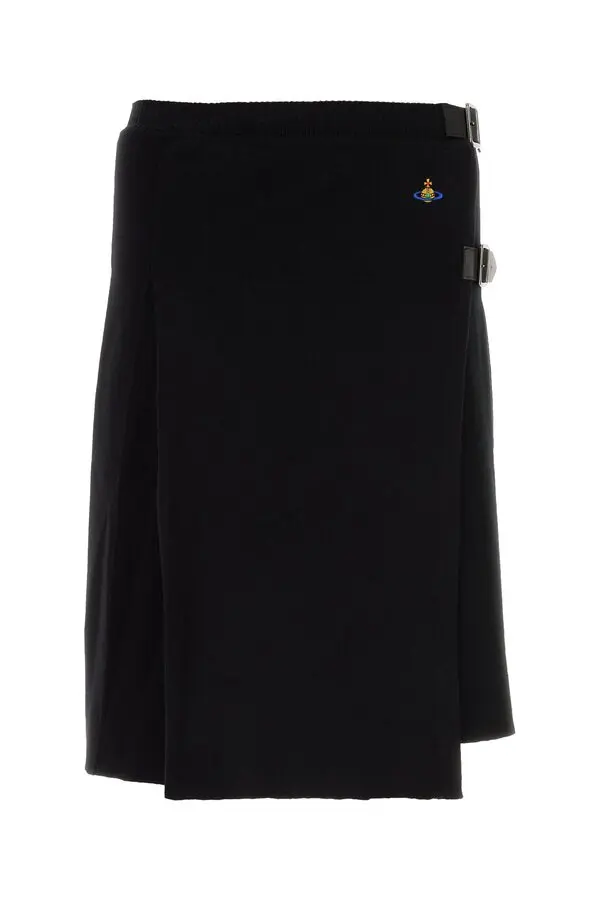 VIVIENNE WESTWOOD Wool Alex Skirt - Black