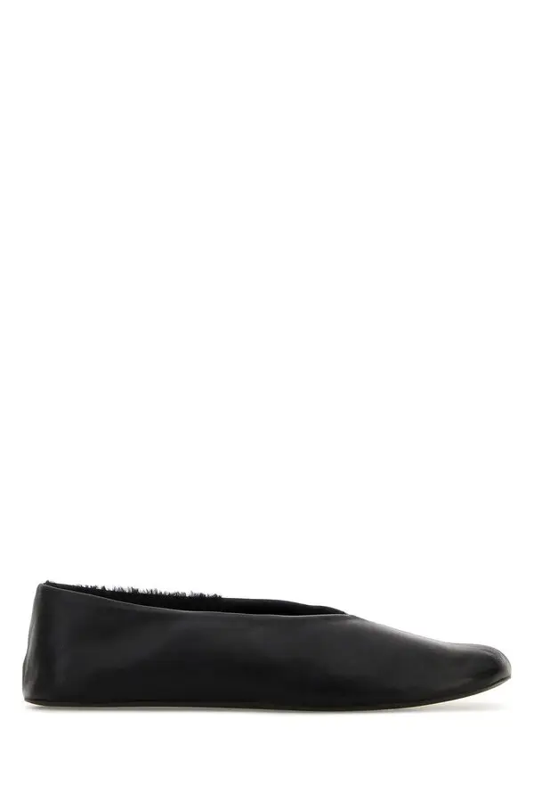 THE ROW Leather Stella Ballerinas