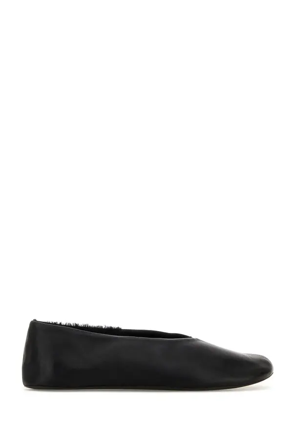 THE ROW Leather Stella Ballerinas