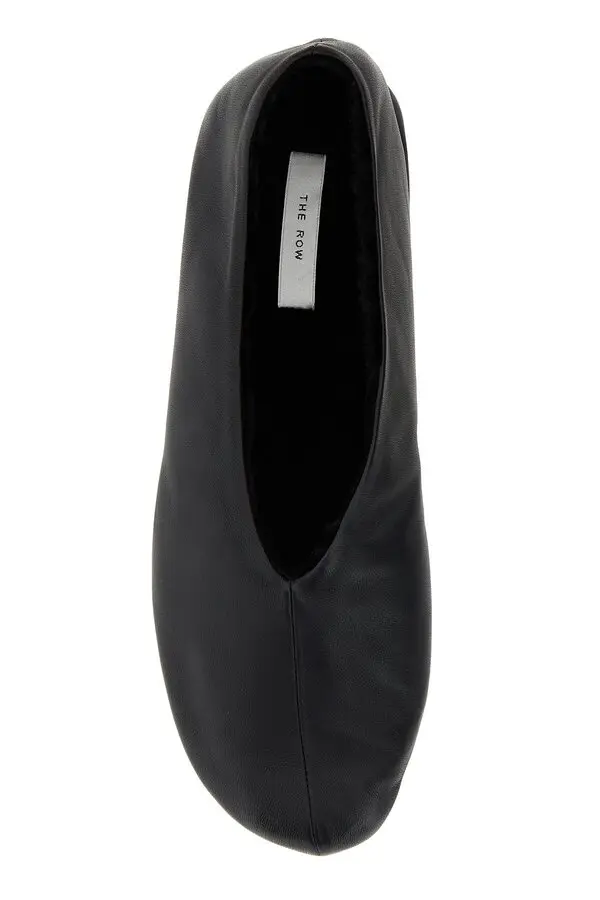 THE ROW Leather Stella Ballerinas