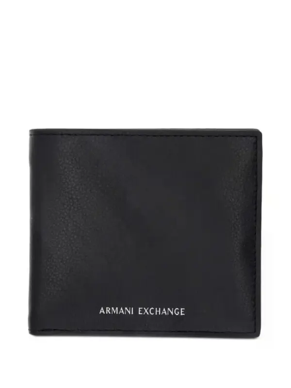 Armani Exchange Logo-print Bifold Wallet
