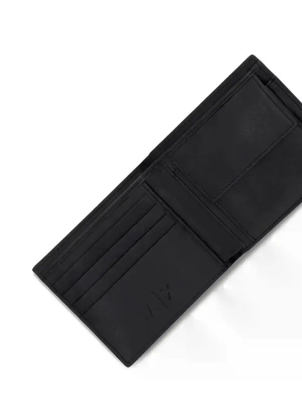 Armani Exchange Logo-print Bifold Wallet