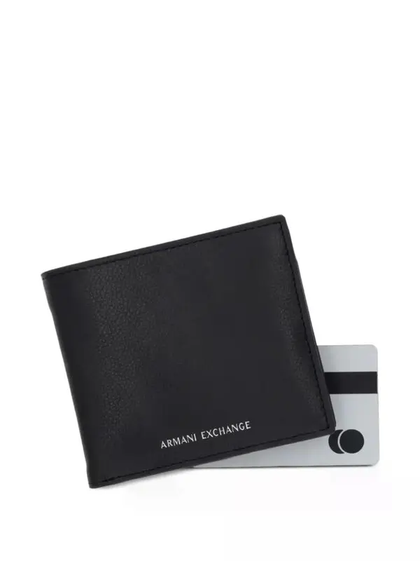 Armani Exchange Logo-print Bifold Wallet