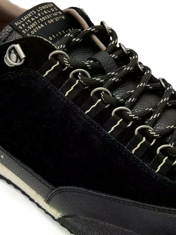 ALLSAINTS Harri Suede Panelled Sneakers