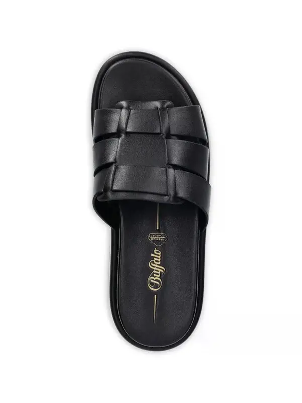 BUFFALO Noa Woven Platform Sandals