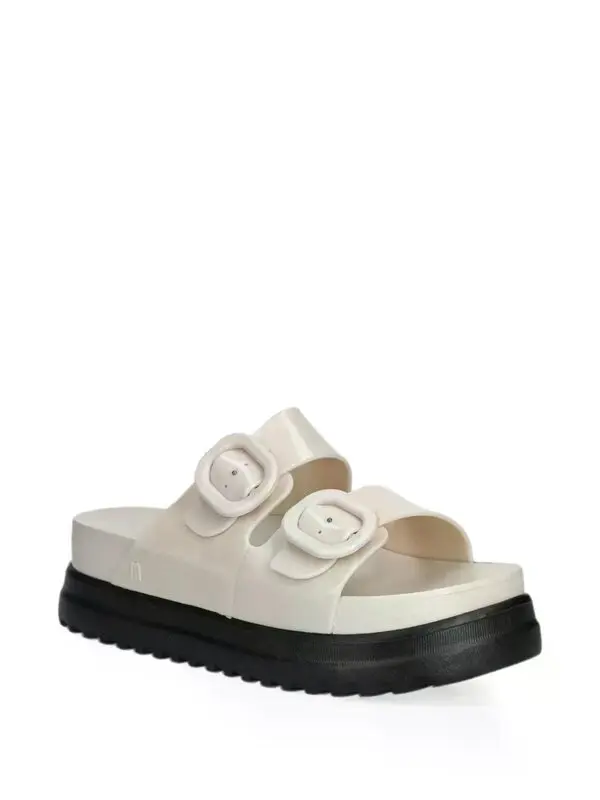 Melissa Buckle-fastening Platform Slides