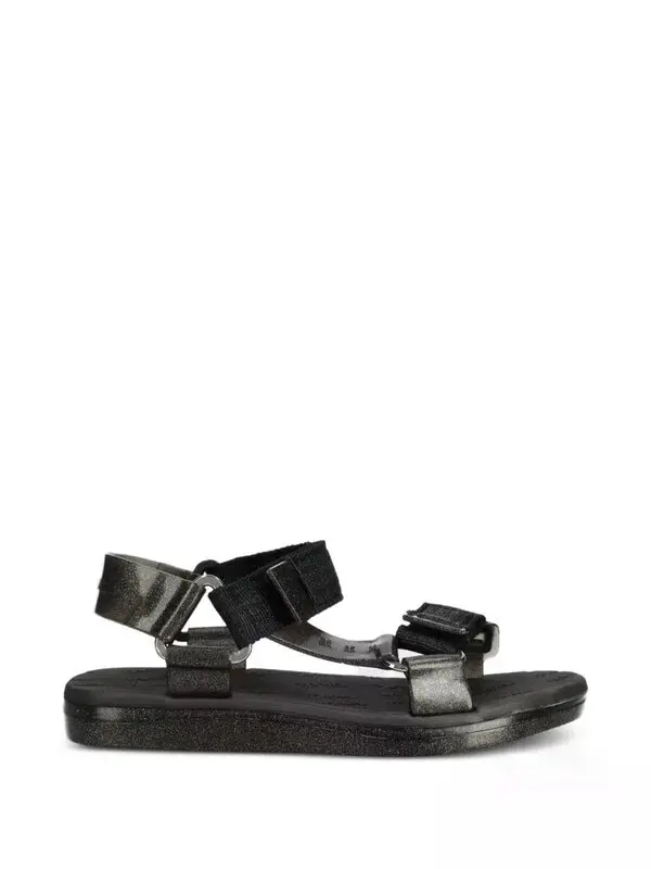 Melissa Papete + Rider Good Times Glitter-effect Sandals