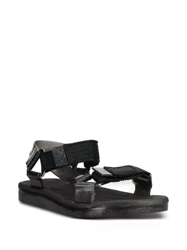 Melissa Papete + Rider Good Times Glitter-effect Sandals