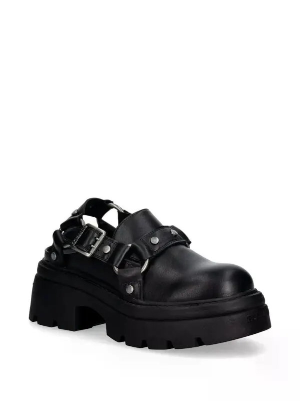 BUFFALO Studded Platform Mules