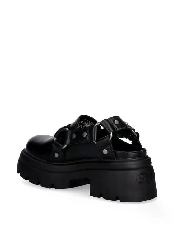BUFFALO Studded Platform Mules