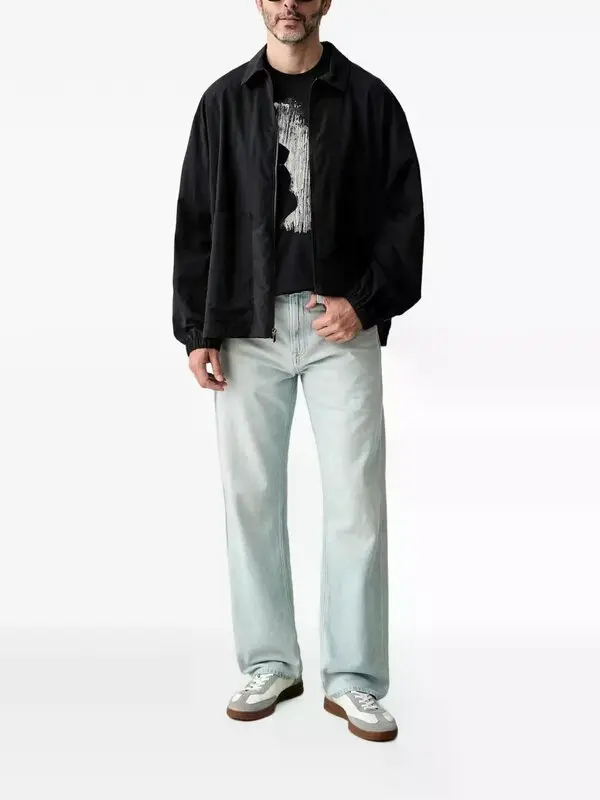 Armani Exchange Floral-print Logo-print T-shirt