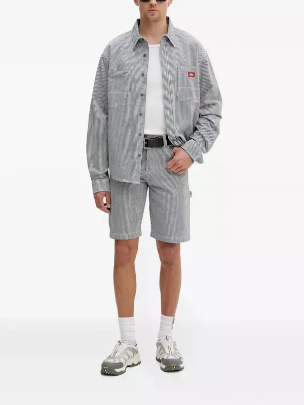 Dickies Hickory-stripe Carpenter Shorts