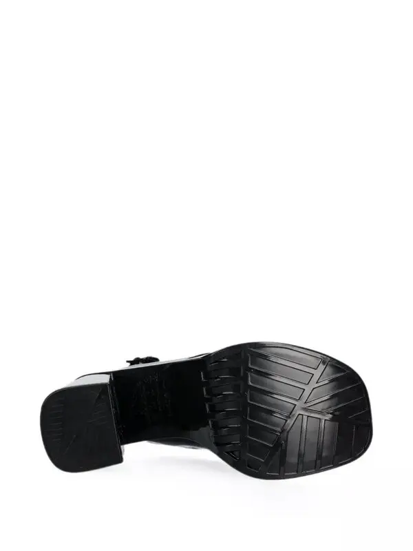 Melissa Dance Platform Crossover-strap Pumps