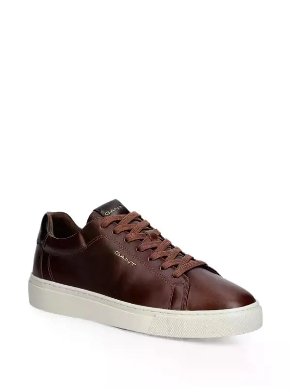 Gant Logo-plaque Leather Sneakers