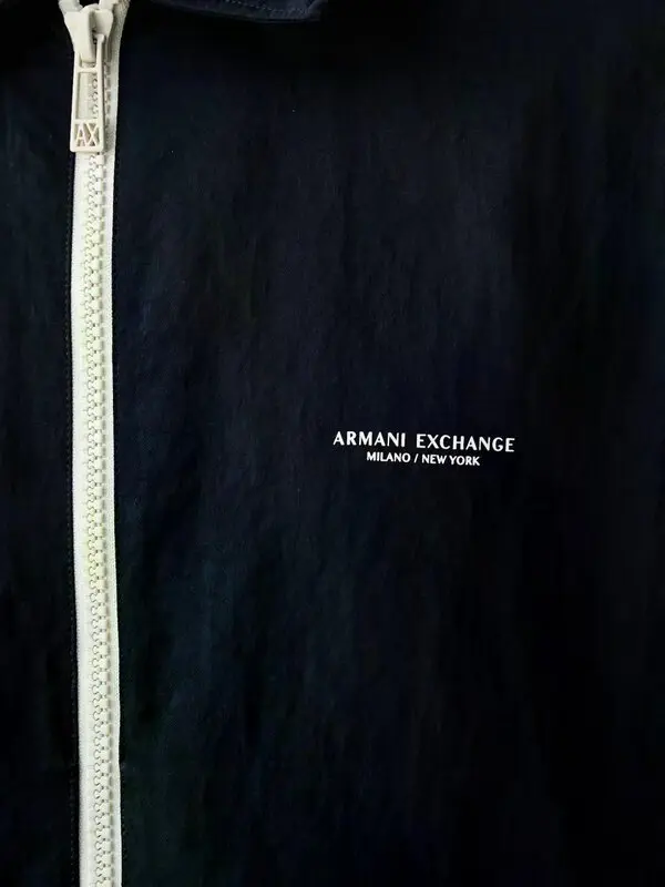 Armani Exchange Logo-print Zip-up Jacket