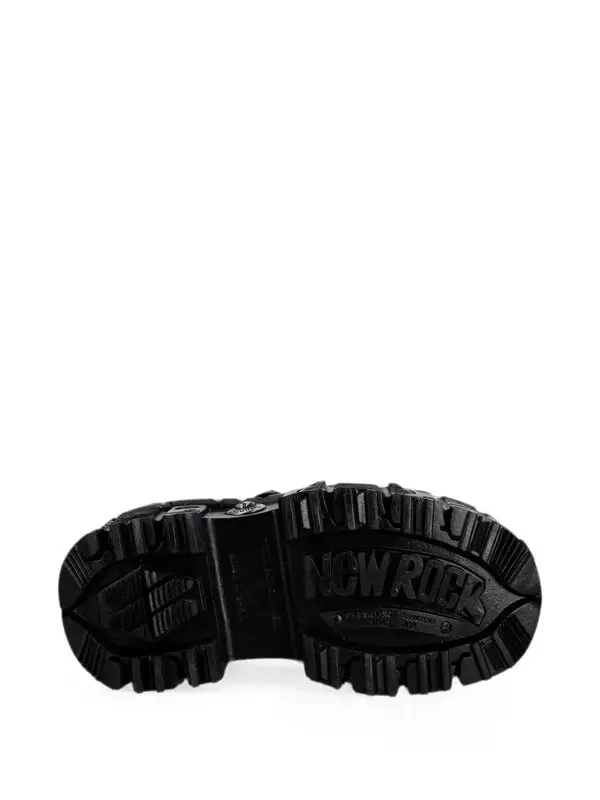 NEW ROCK Metallic Chunky-sole Sneakers