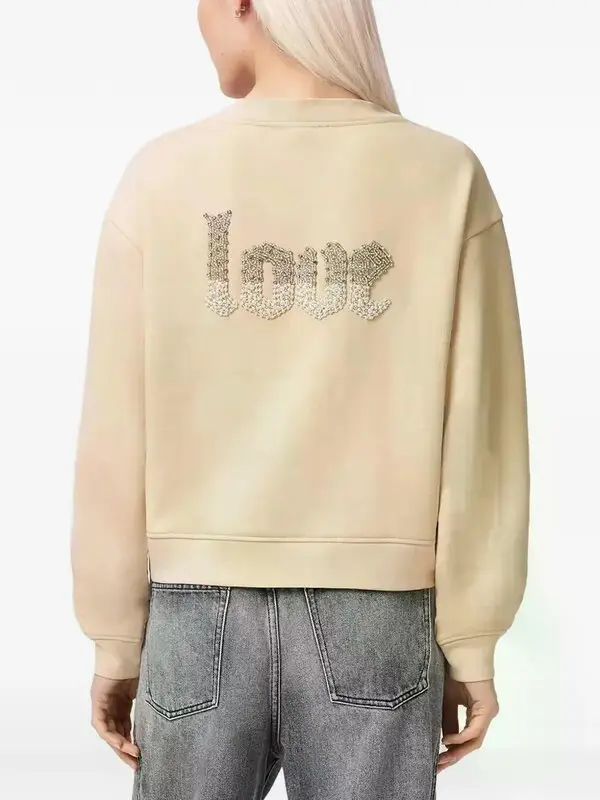 ALLSAINTS Peace Pippa Embellished Sweatshirt
