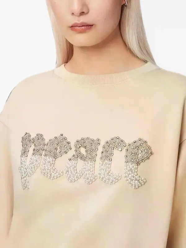 ALLSAINTS Peace Pippa Embellished Sweatshirt