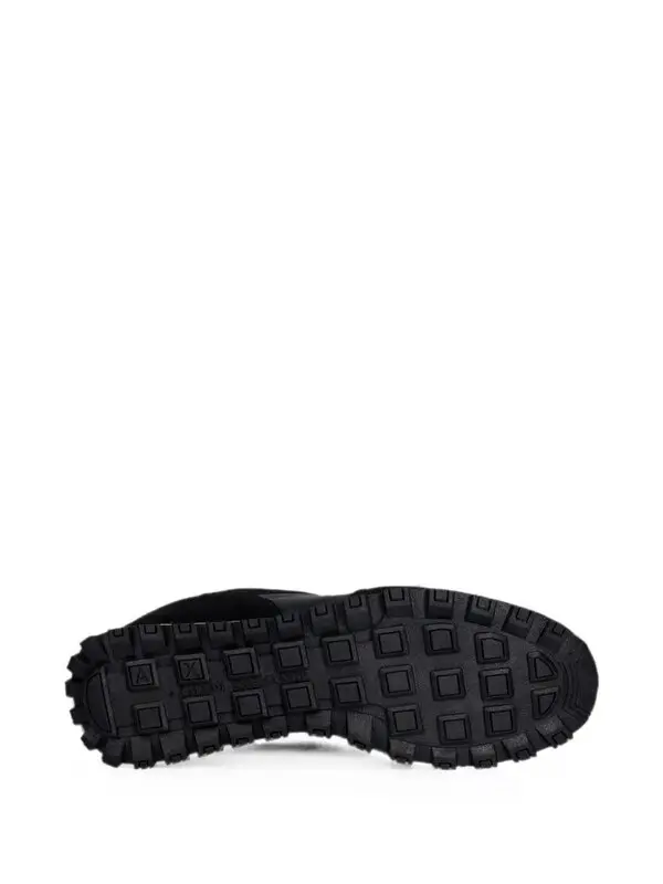 Armani Exchange Monogram-print Lace-up Sneakers