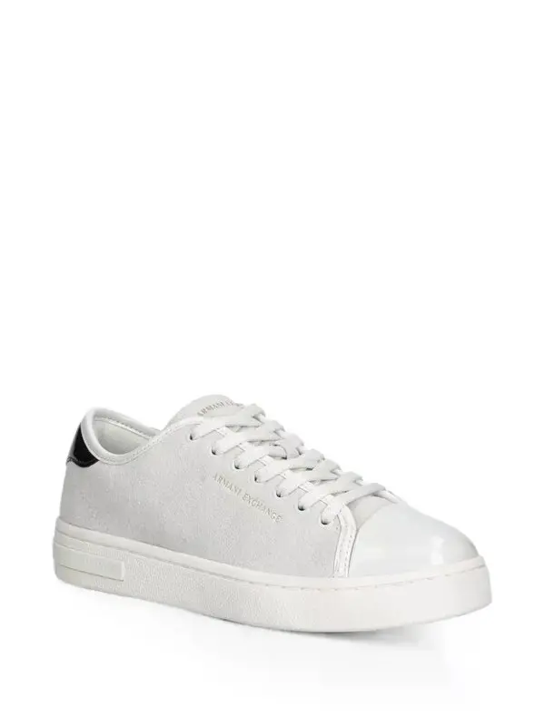 Armani Exchange Logo-lettering Panelled Sneakers