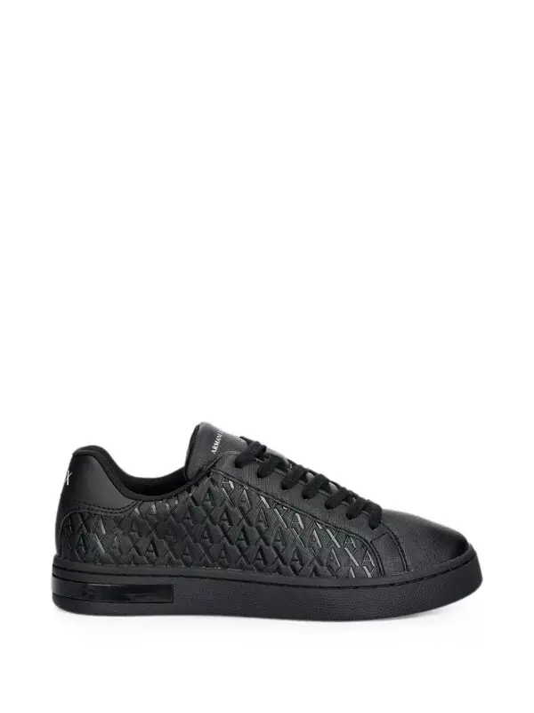 Armani Exchange Logo-embossed Lace-up Sneakers