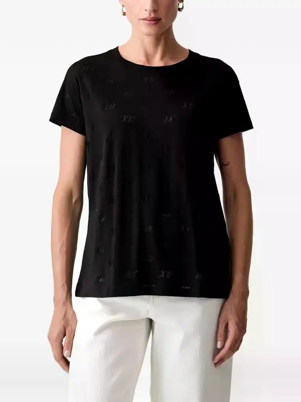 Armani Exchange Devoré-effect T-shirt