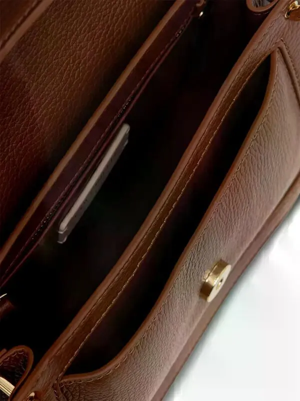 COCCINELLE Small C-me Leather Tote Bag