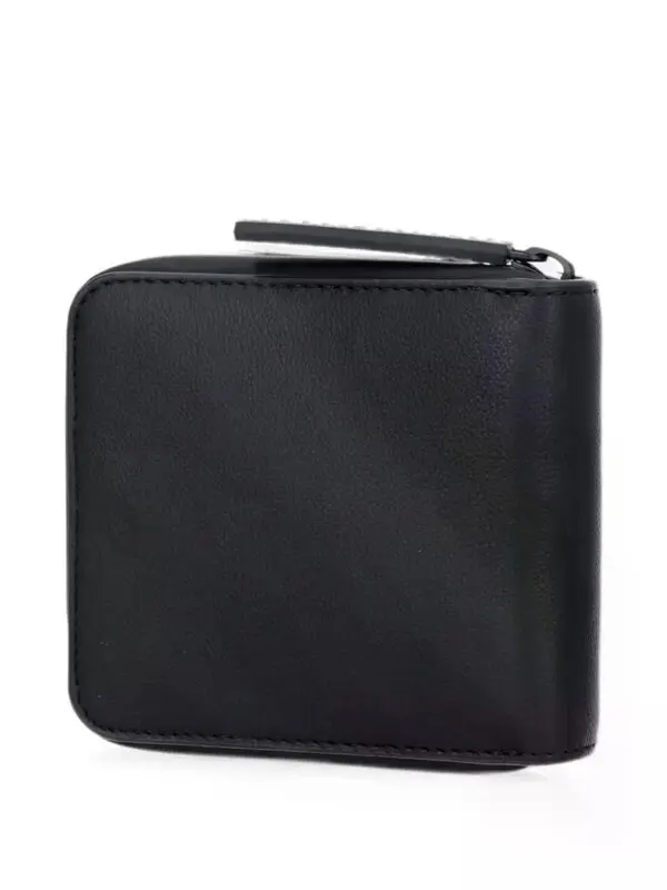 Armani Exchange Logo-debossed Zip-around Wallet