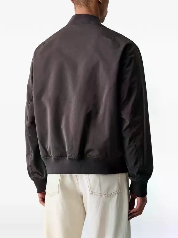 Armani Exchange Logo Patch Bomber Jacket