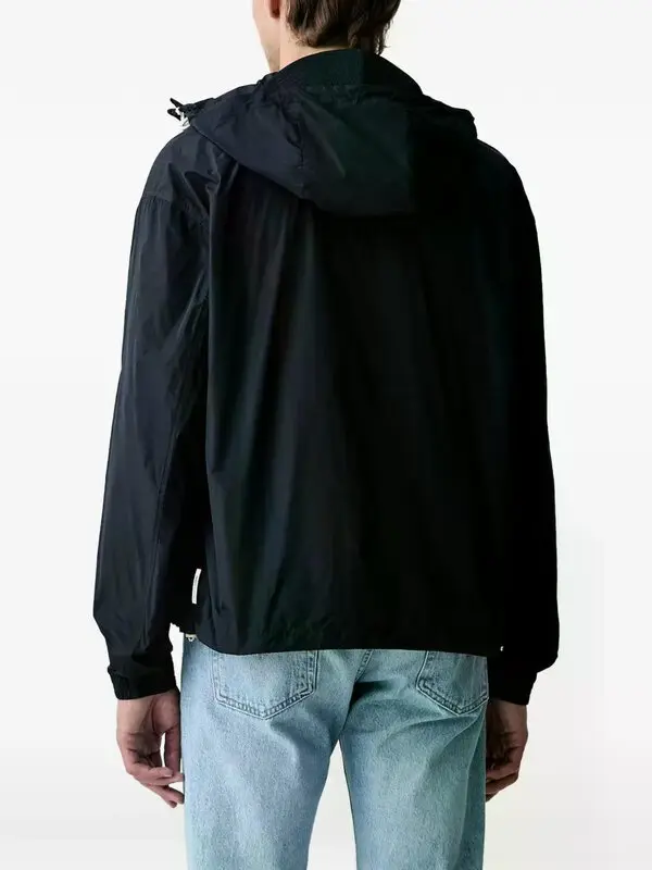Armani Exchange Hooded Logo-print Jacket
