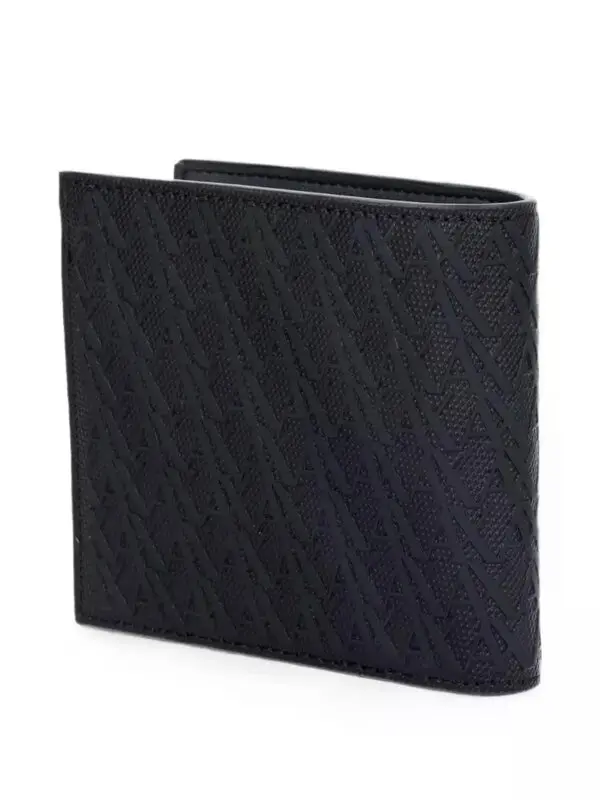 Armani Exchange Monogram-pattern Bifold Wallet