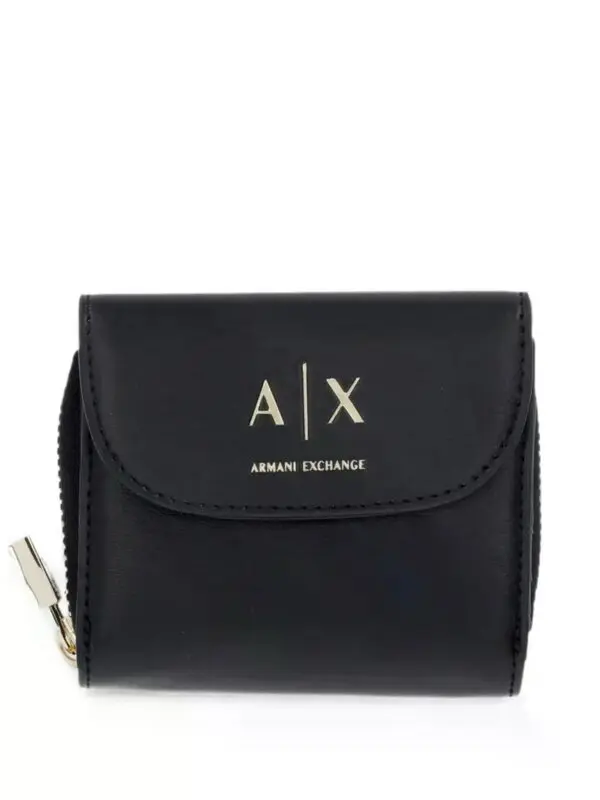Armani Exchange Logo-print Zip-around Wallet