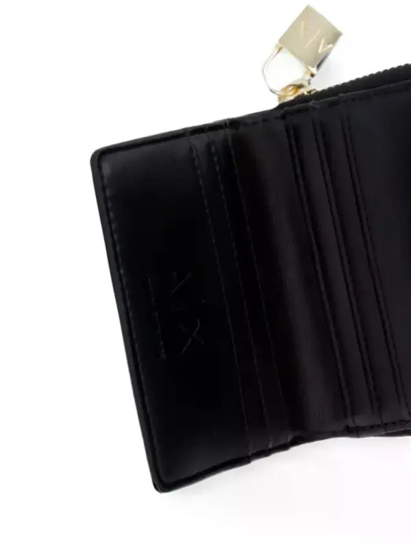Armani Exchange Logo-print Zip-around Wallet