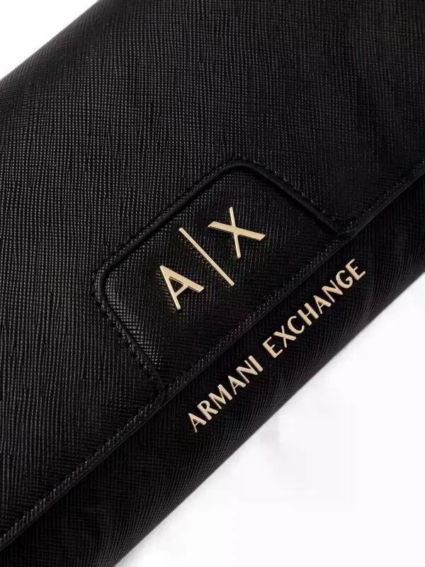 Armani Exchange Logo-plaque Clutch Bag
