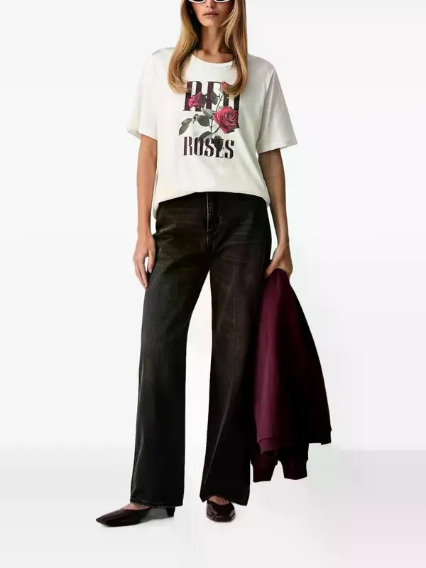 Armani Exchange Whiskering-effect Jeans