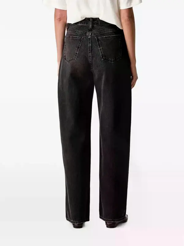 Armani Exchange Whiskering-effect Jeans