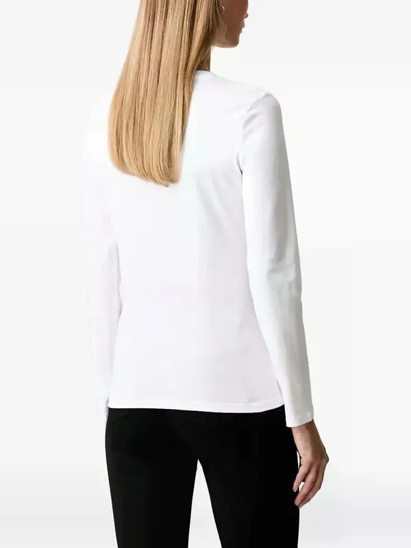 Armani Exchange Logo-print Long-sleeved T-shirt