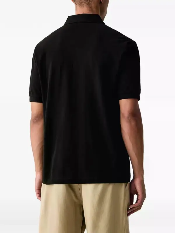 Armani Exchange Logo-embroidered Polo Shirt