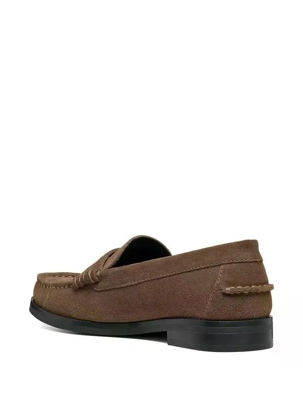 Geox Noemen Suede Penny Loafers