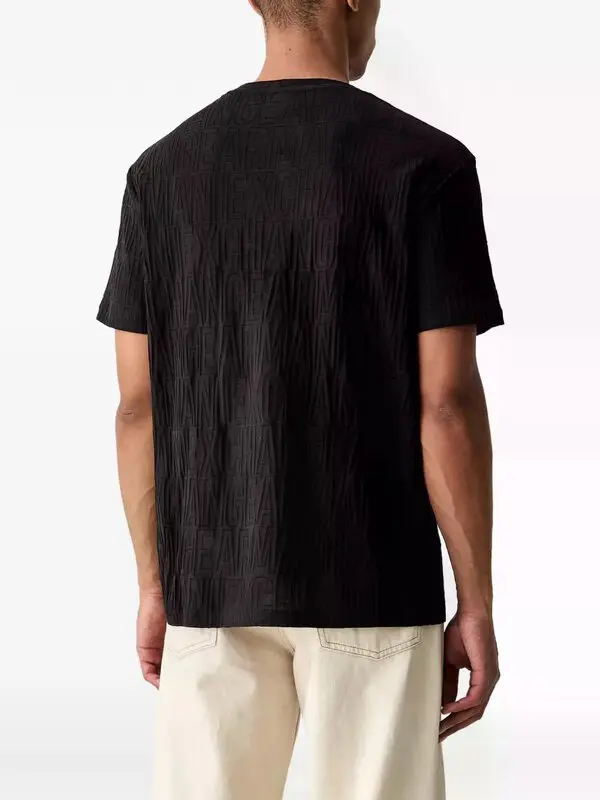 Armani Exchange Logo-jacquard Cotton T-shirt