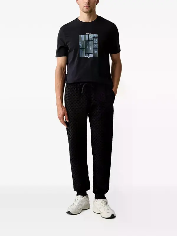 Armani Exchange Logo-pattern Track Pants