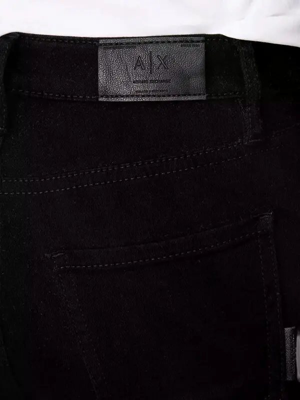 Armani Exchange Logo-patch Skinny Jeans