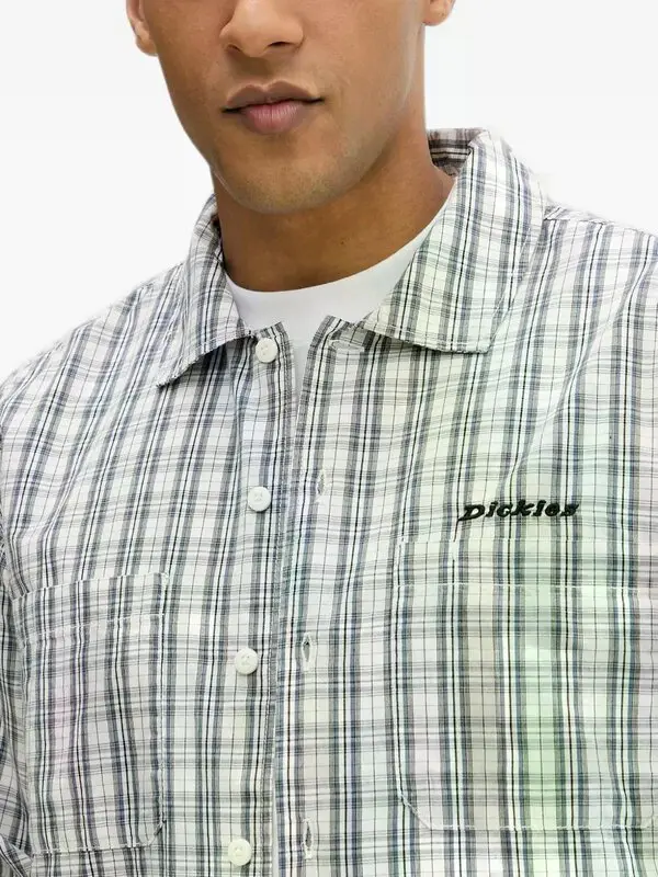 Dickies Wellsville Logo-embroidered Shirt