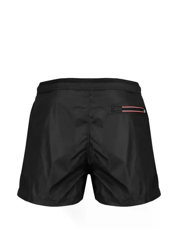 Moncler Logo-patch Drawstring Swim Shorts