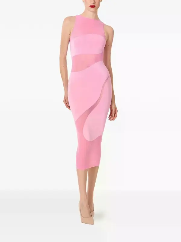 Wolford Panel-shade Midi Dress