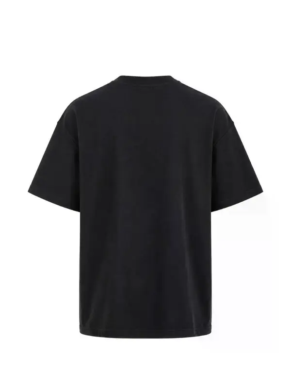 A PAPER KID Logo-print Crew-neck T-shirt